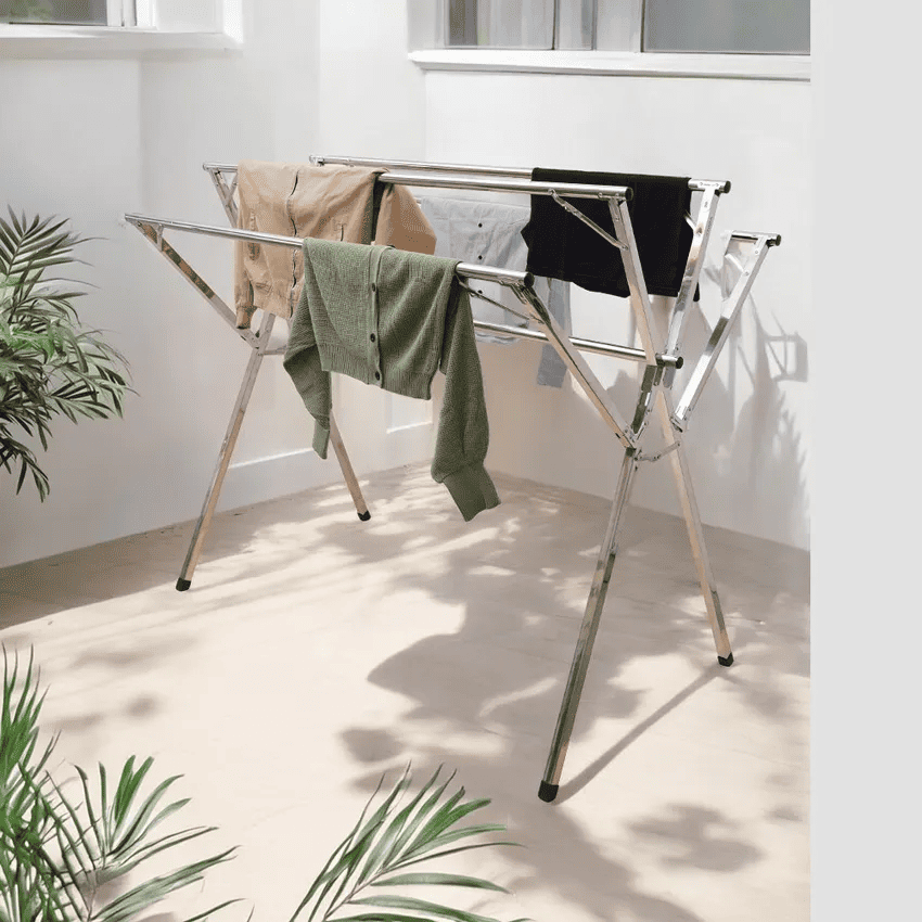 7 Model Jemuran Baju dari Besi Terbaru, Hemat Ruang!